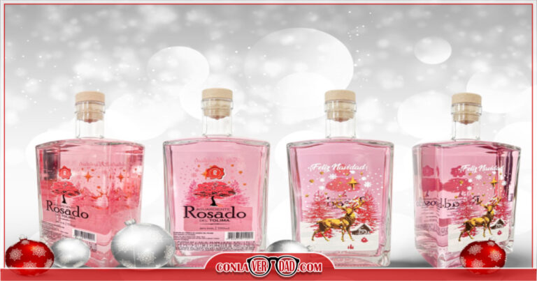 Aguardiente Rosado del Tolima lanza edición exclusiva de Navidad - Con ...